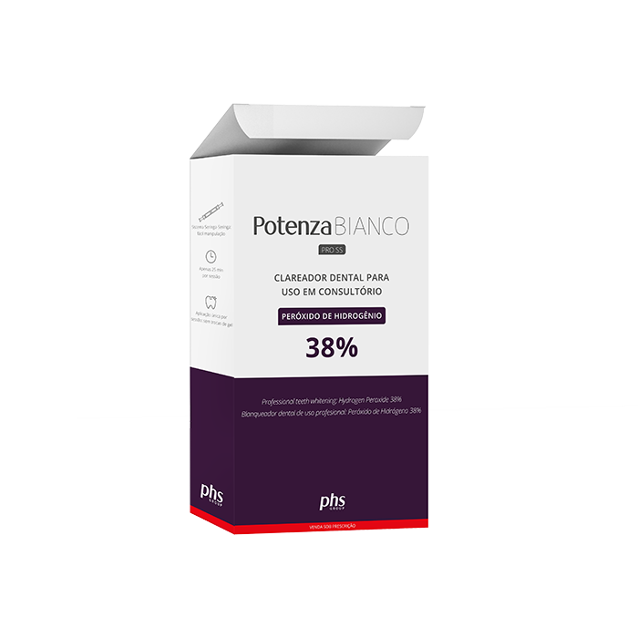Clareador Dental Caseiro Potenza Bianco PF - PHS Group